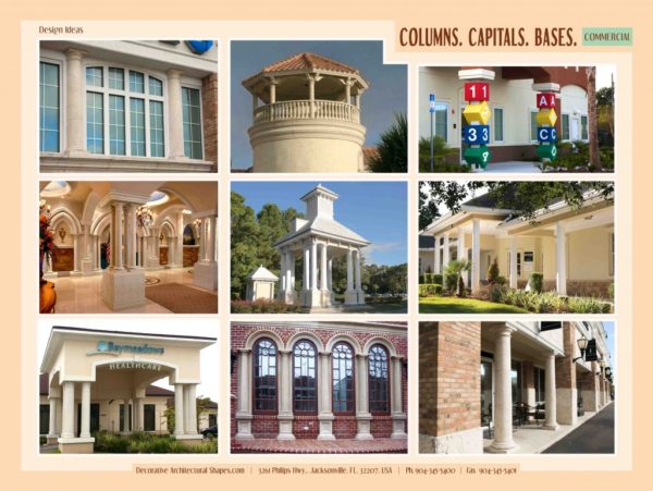 CUSTOM ARCHITECTURAL COLUMN – Decorative Architectural Shapes