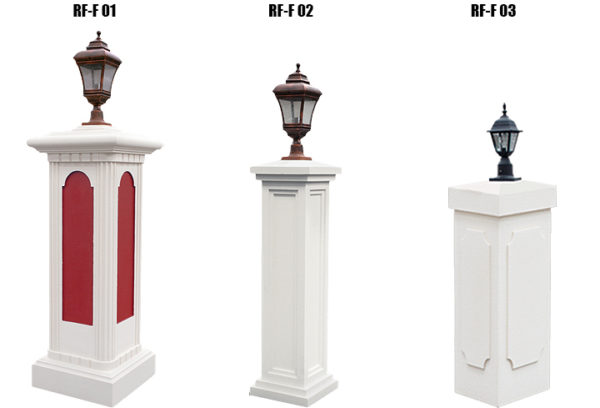 Lamp Posts – Decorative Architectural Shapes