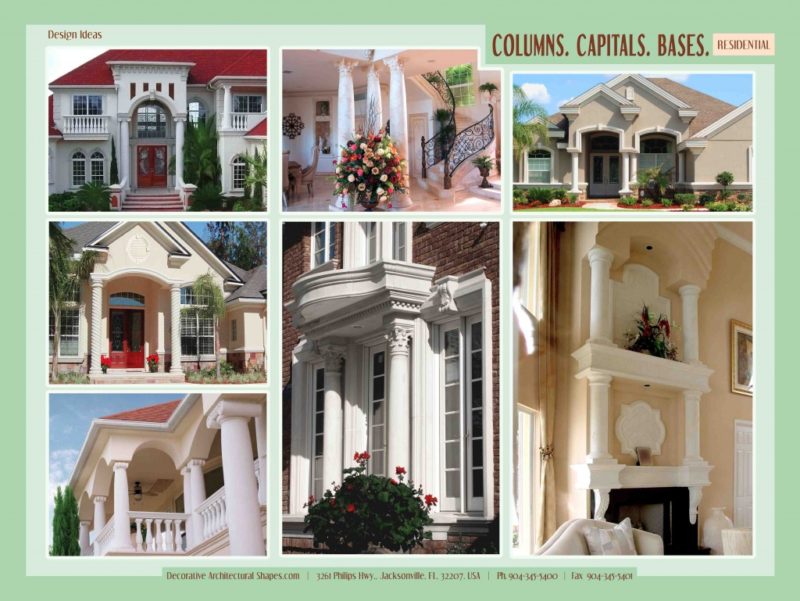 CUSTOM ARCHITECTURAL COLUMN – Decorative Architectural Shapes