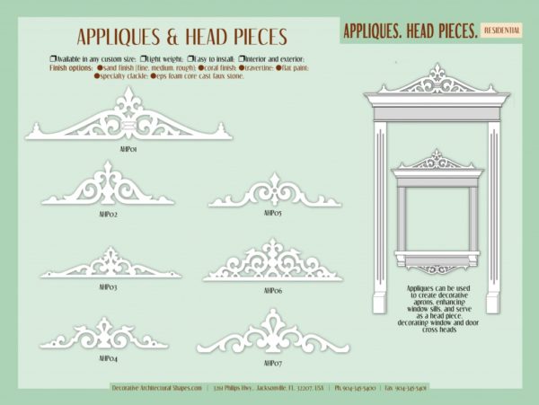 PEDIMENTS – Decorative Architectural Shapes