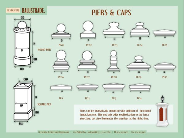 CUSTOM ARCHITECTURAL BALUSTRADES – Decorative Architectural Shapes