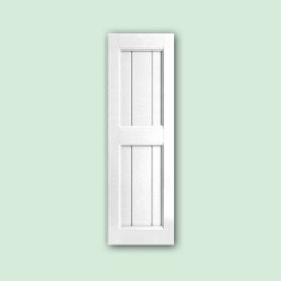 Framed Board-N-Batten Shutters – Decorative Architectural Shapes